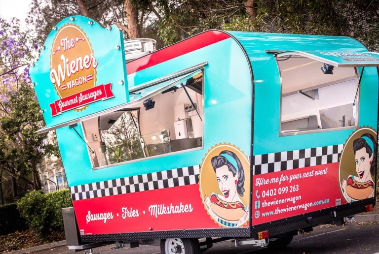 Mobile Food Van Fit Out All Over Australia - Van Demons Vans