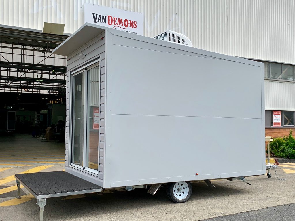 Portable Room Solutions | Mobile Office Trailer - Van Demons Vans