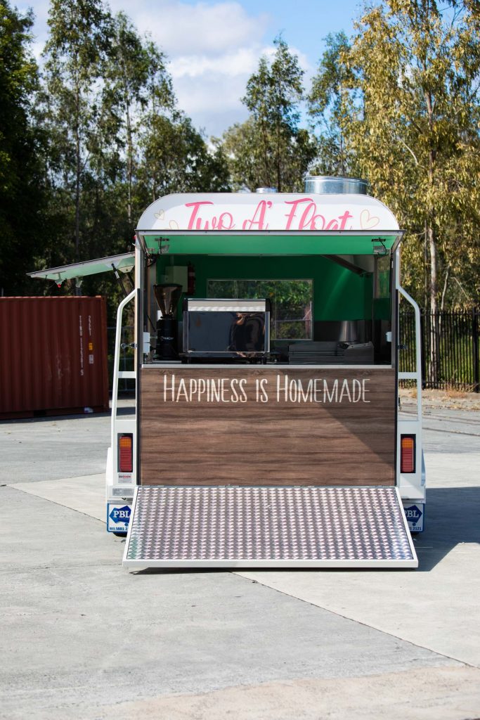 Two Afloat | Custom Food Van - Van Demons Vans