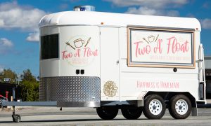 Two Afloat | Custom Food Van - Van Demons Vans