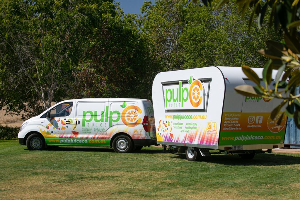 Pulp Juice Co. | Custom Juice Van - Van Demons Vans