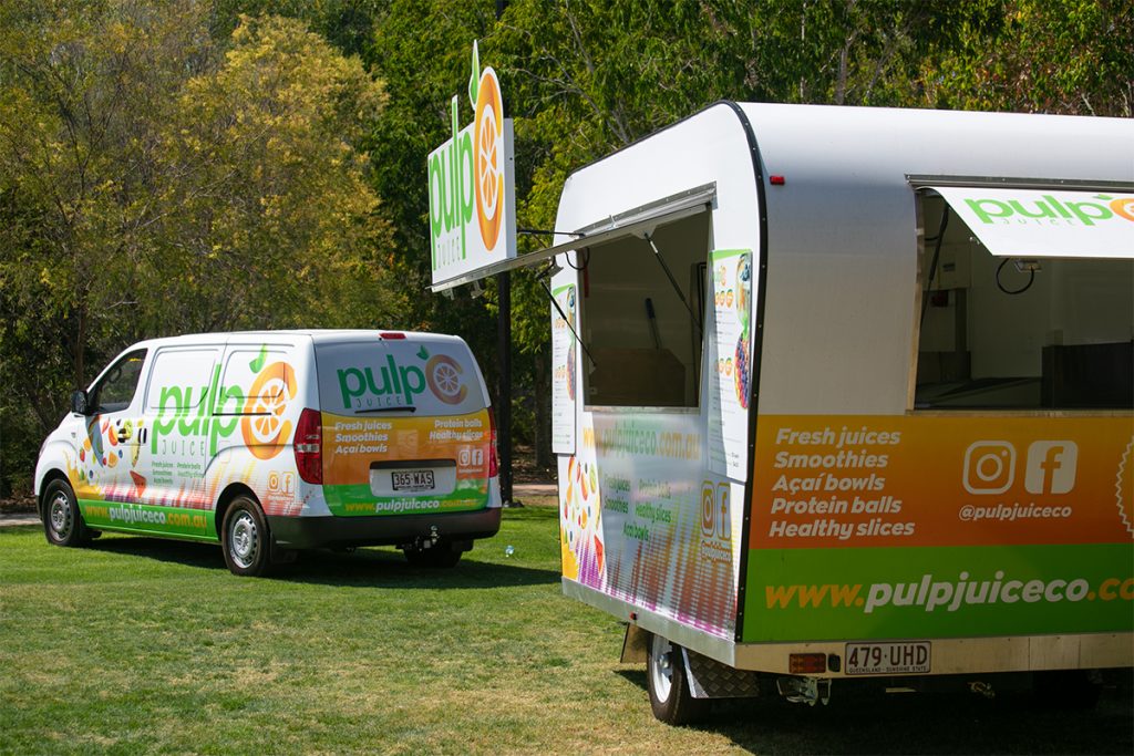 Pulp Juice Co. | Custom Juice Van - Van Demons Vans