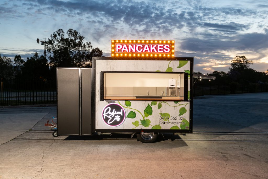 Radical Eats | Custom Food Trailer - Van Demons Vans