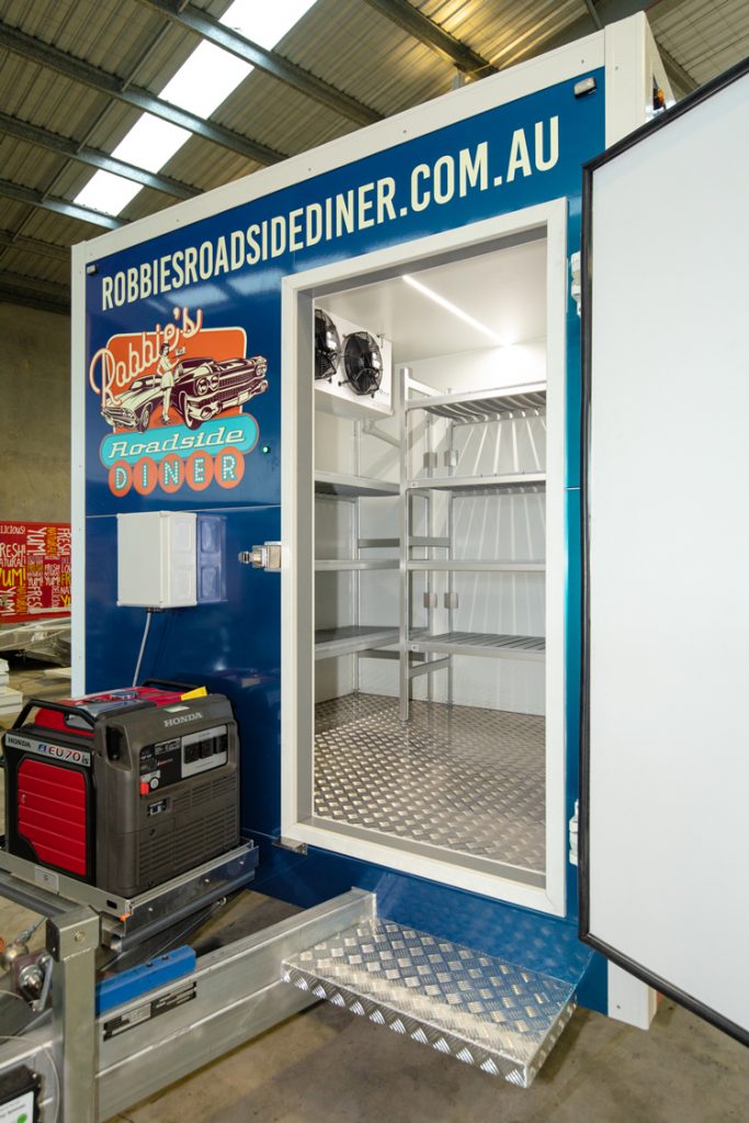 Robbie’s Cold Room | Custom Cold Room Trailer - Van Demons Vans