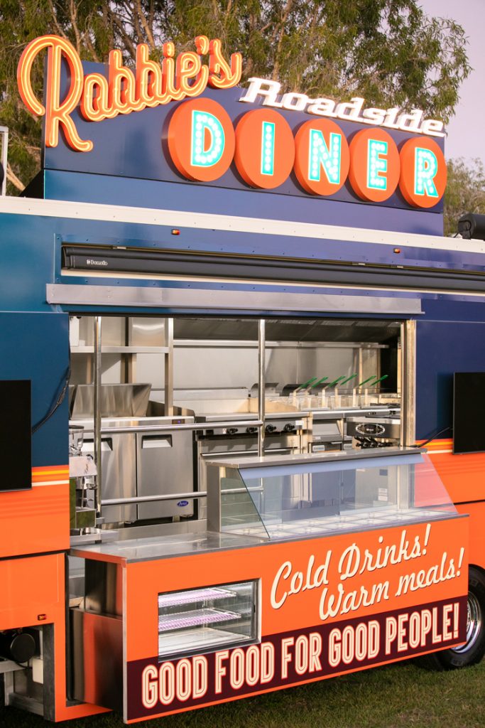 Robbie’s Roadside Diner | Custom Truck and Trailer - Van Demons Vans