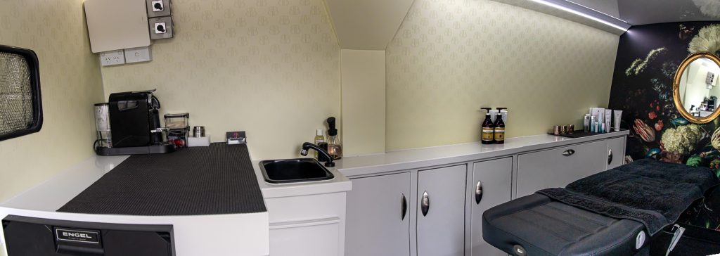 Your Beauty Boudoir | Custom Mobile Beauty Van - Van Demons Vans