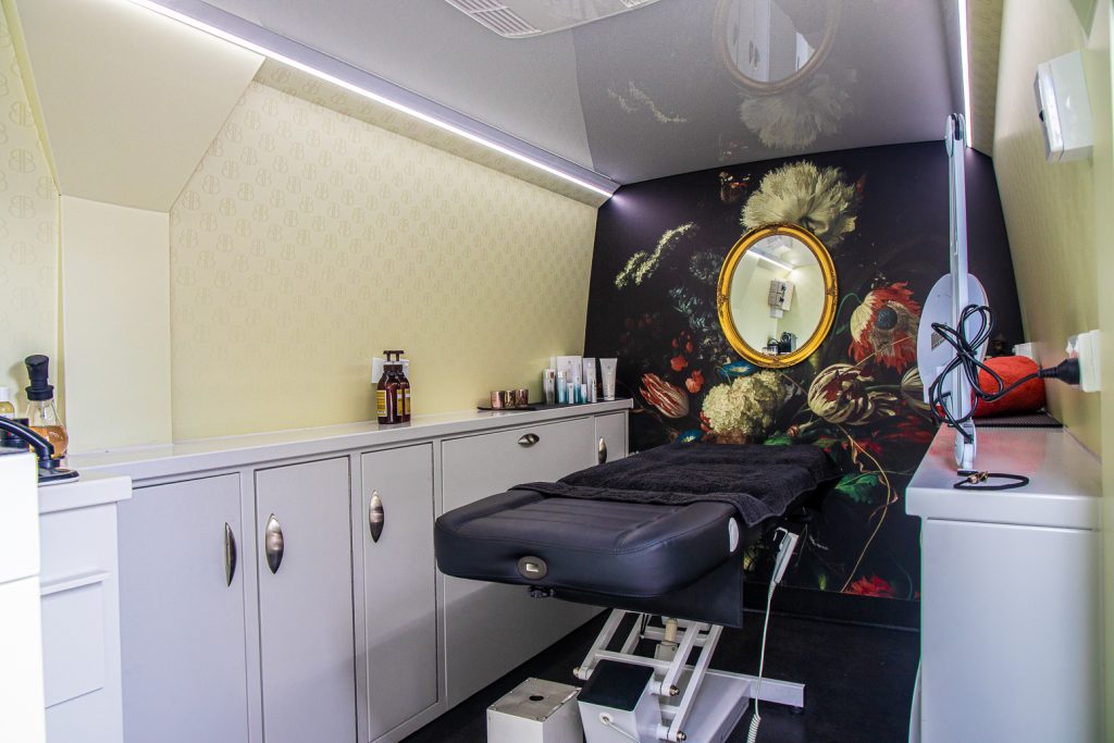 Your Beauty Boudoir | Custom Mobile Beauty Van - Van Demons Vans