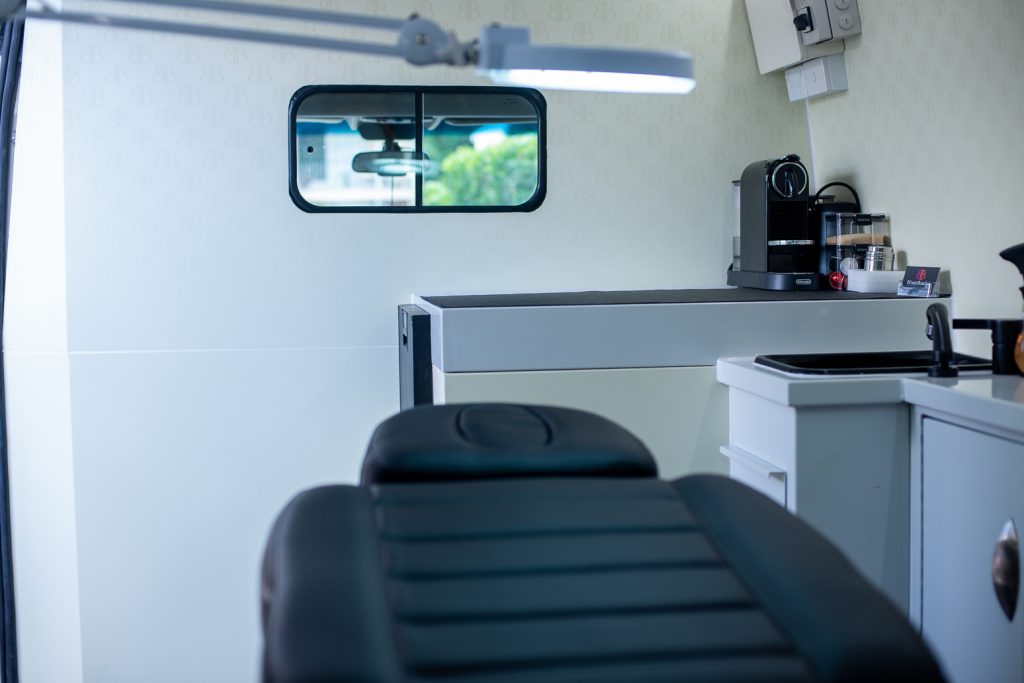 Your Beauty Boudoir | Custom Mobile Beauty Van - Van Demons Vans