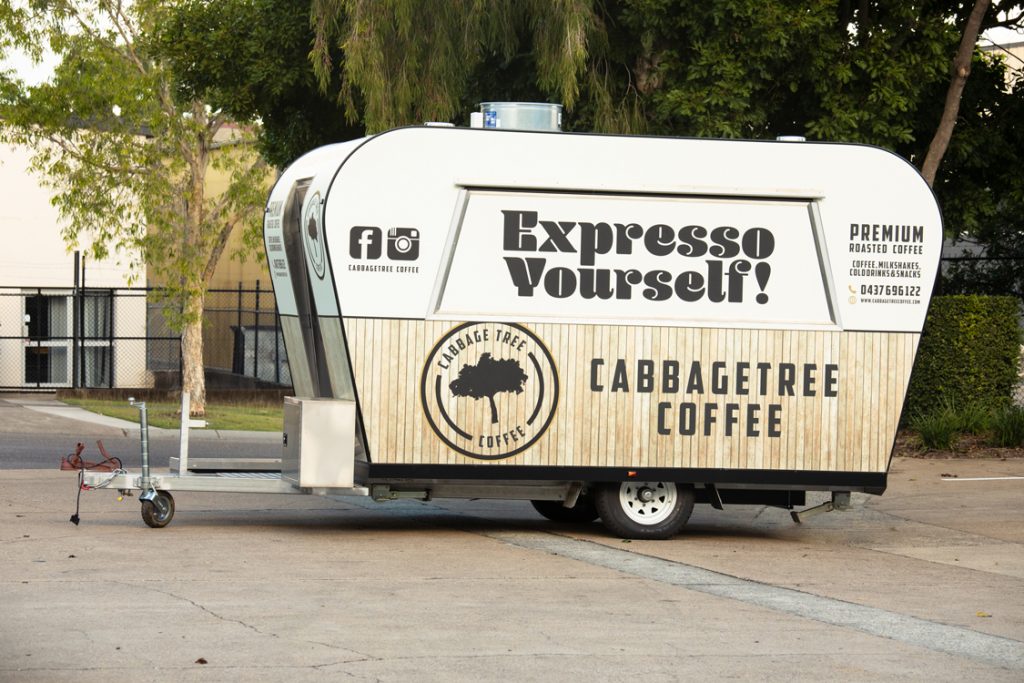 Cabbage Tree Coffee | Custom Built Coffee Van - Van Demons Vans