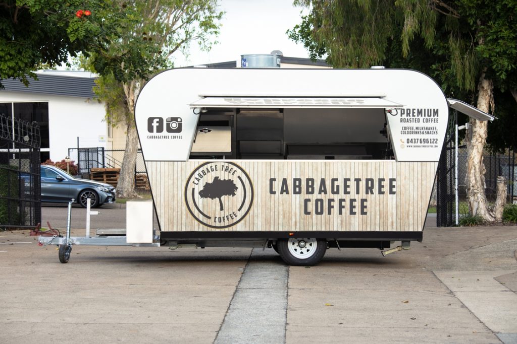 Cabbage Tree Coffee | Custom Built Coffee Van - Van Demons Vans